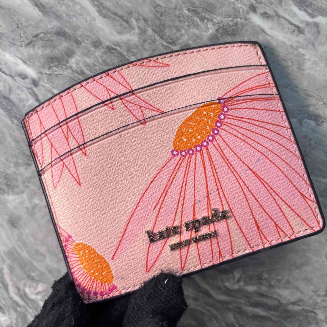 257000523 KATE SPADE SLG CARD HOLDER FLOWER, Women's Fashion, Bags ...