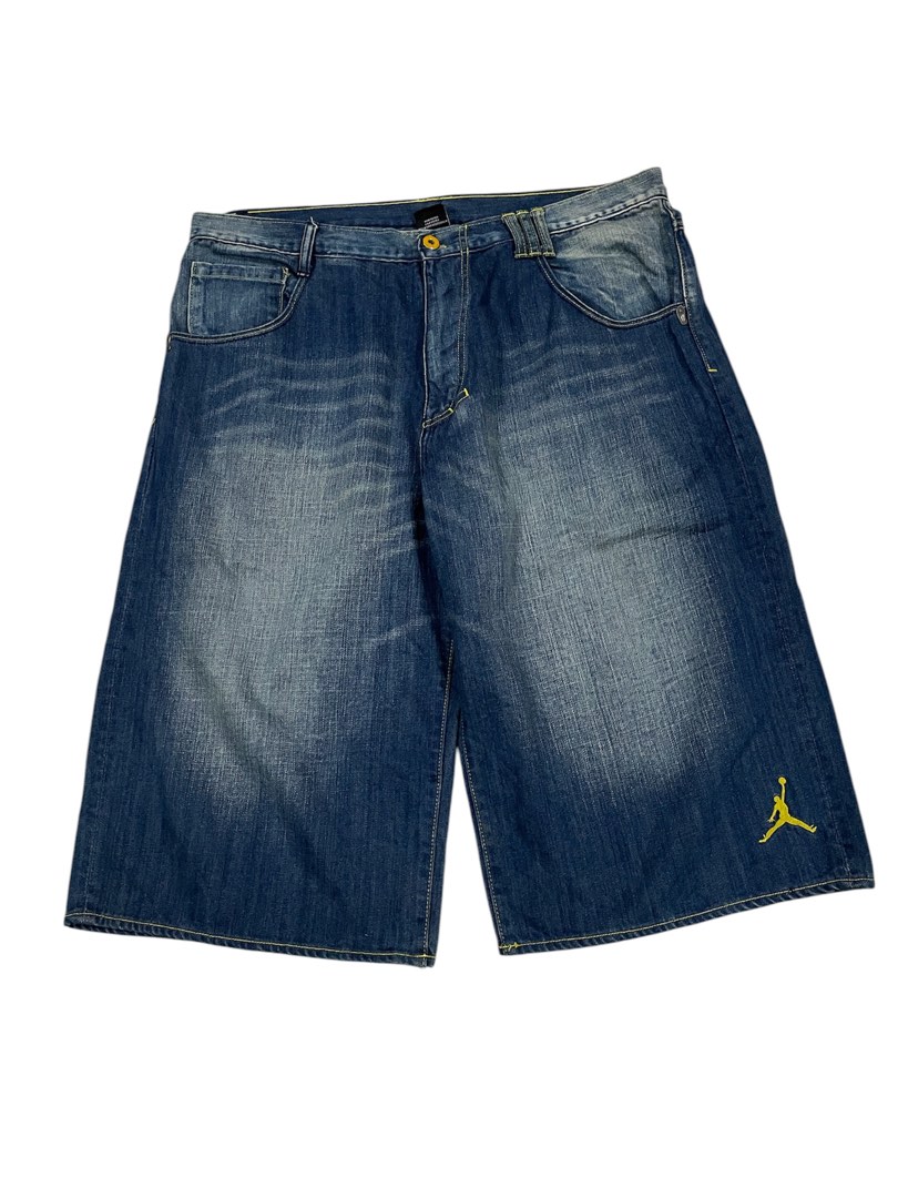 AIR JORDAN Long Baggy Jorts, Men's Fashion, Bottoms, Shorts on Carousell
