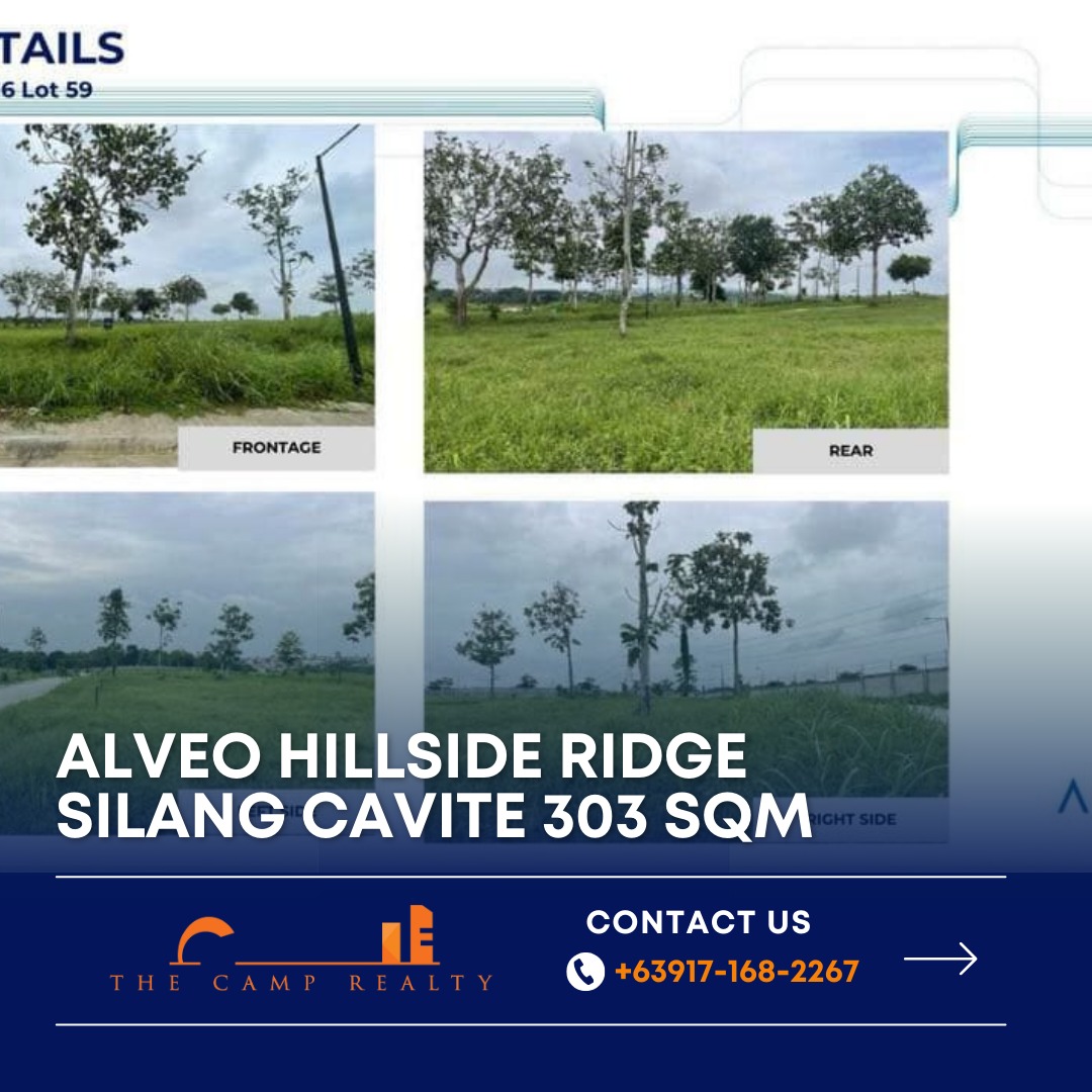 Alveo Hillside Ridge Silang Cavite 303 sqm, Property, For Sale, Lot on ...