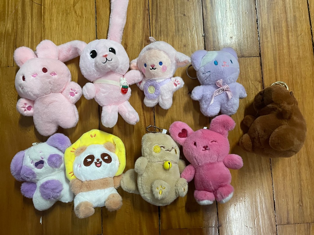 Assorted Stuffed Plush Toy For 9, Hobbies & Toys, Toys & Games on Carousell