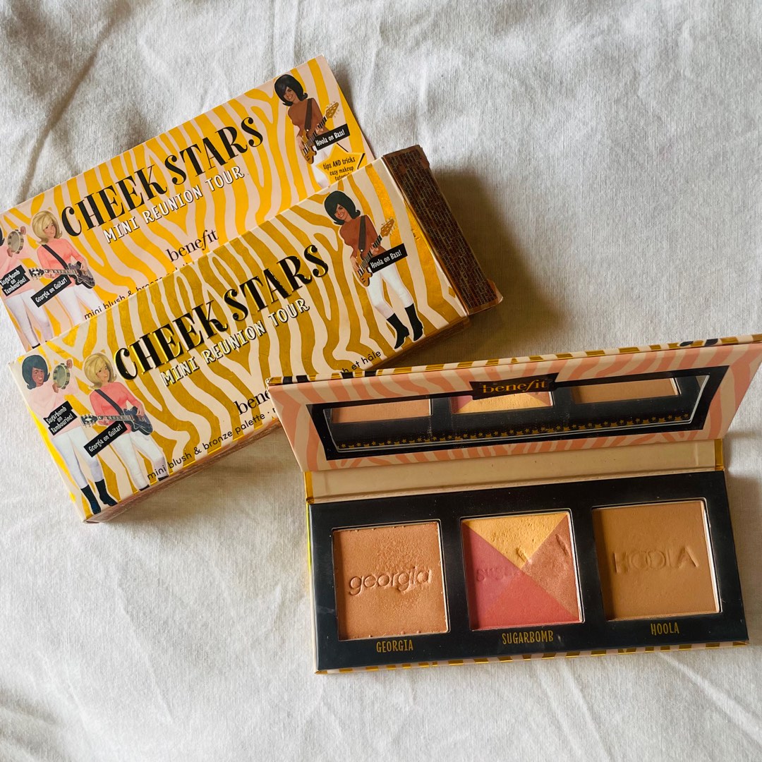 Authentic Benefit Cheek Stars Bronzer and Blush Palette / Georgia ...