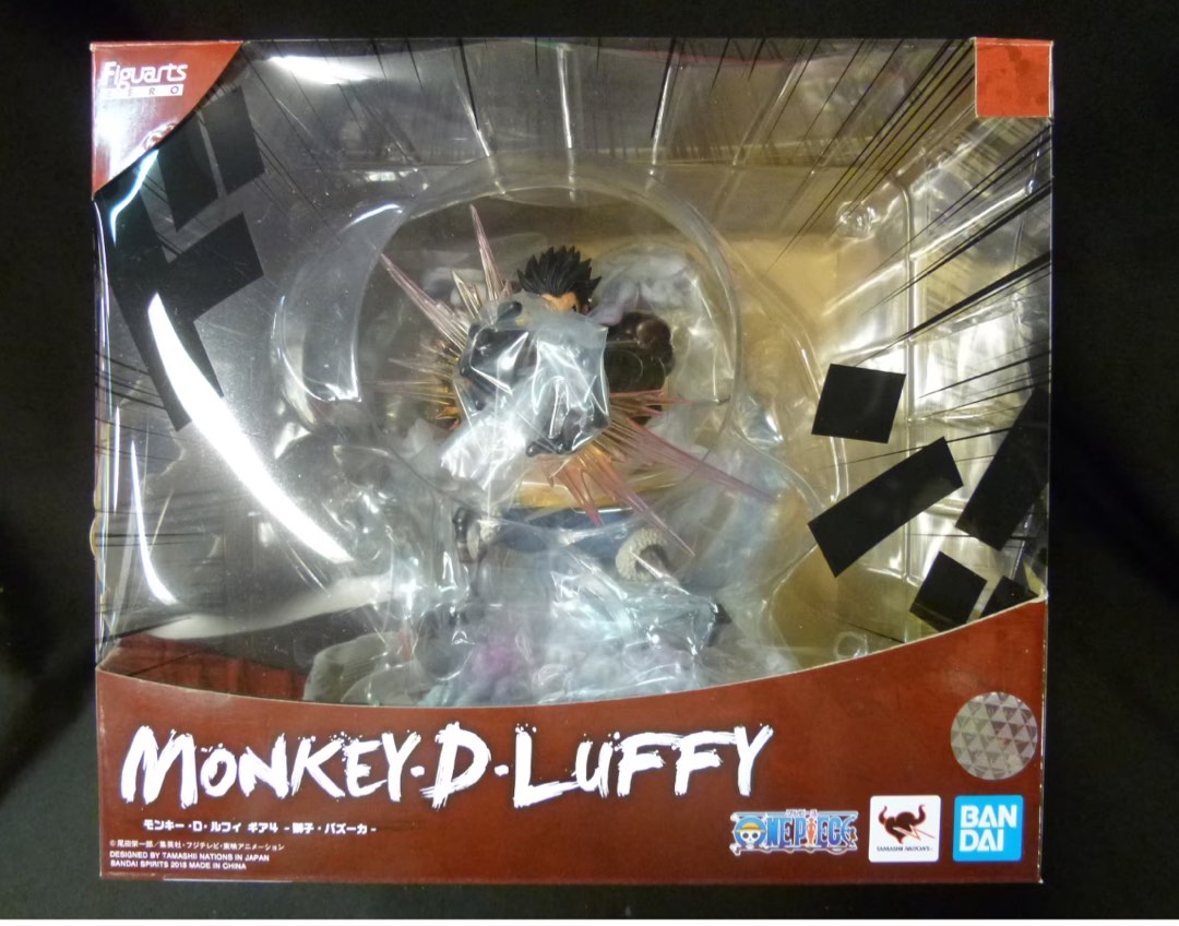 Bandai Figuarts ZERO Monkey D Luffy Gear 4 -Lion Bazooka-, Hobbies ...