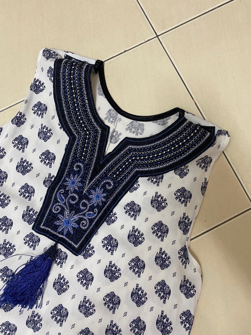 beach dress paras lutut, Women's Fashion, Dresses & Sets, Rompers on ...