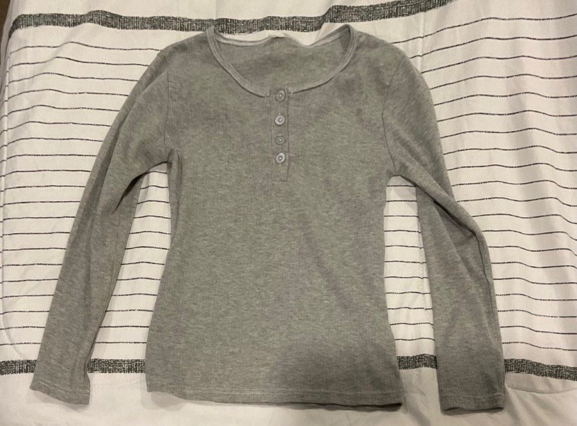 bella swan style twilight core longsleeve button top, Women's Fashion ...