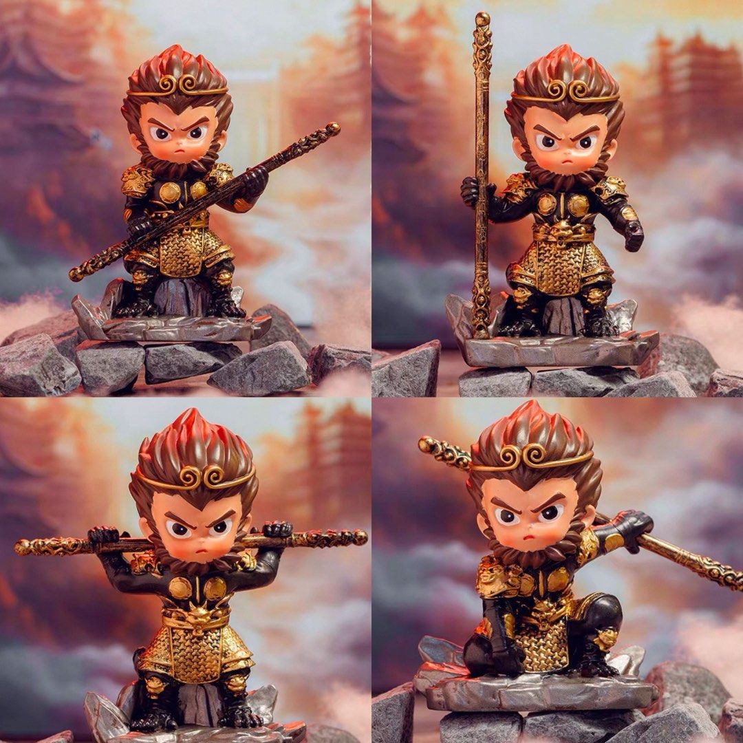 BLACK MYTH WUKONG FIGURINE / FULL SET / CONFIRMED DESIGN / SINGLE BLIND ...