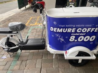 Booth sepeda listrik keliling, Motor di Carousell