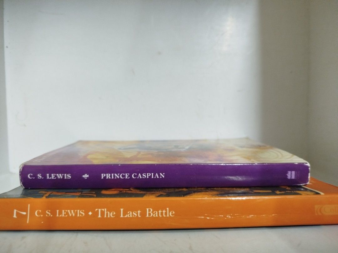 C. S. Lewis: The Last Battle+Prince Caspian (2 books), Hobbies & Toys ...