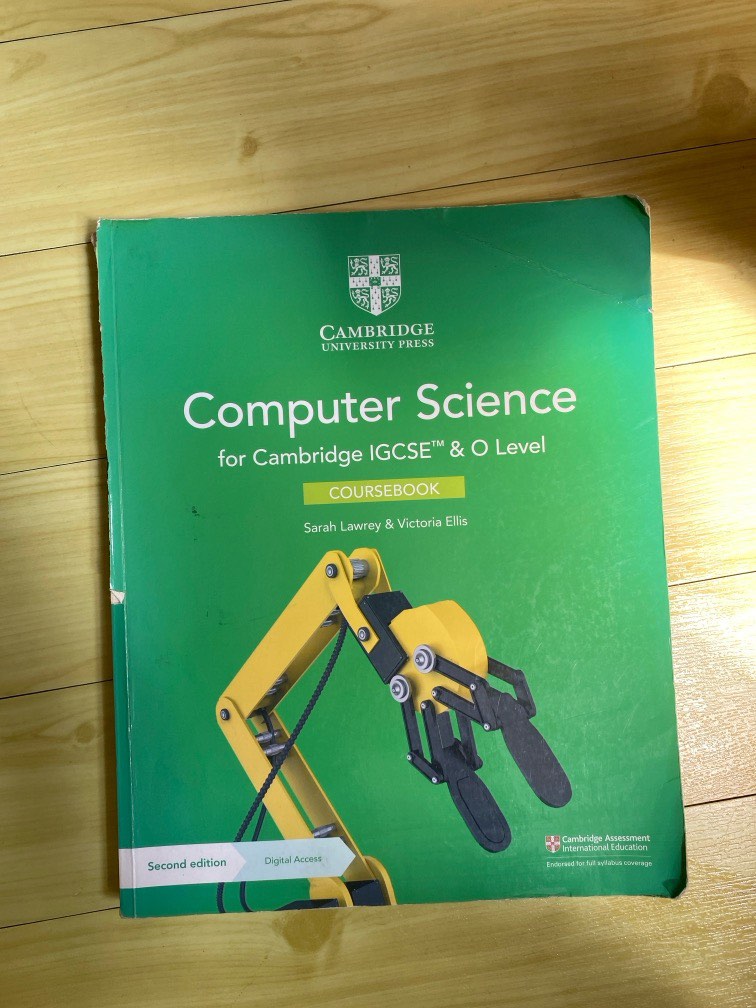 Cambridge Igcseo Level Computer Science Course Book Hobbies And Toys
