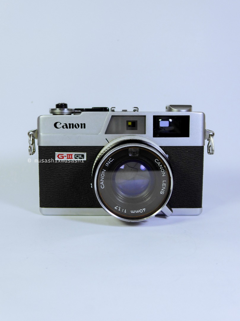 Canon Canonet G-III QL17 (1976), Photography, Cameras on Carousell