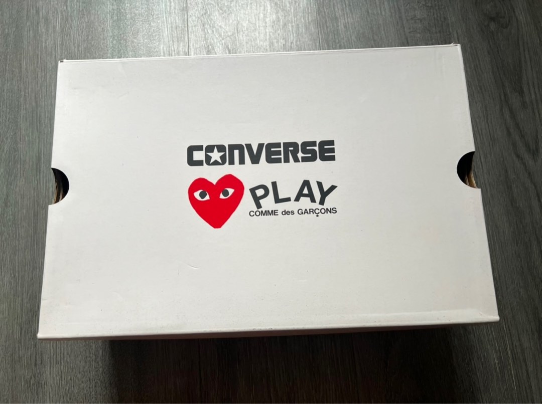 CDG Play Converse Red Heart, Men's Fashion, Footwear, Sneakers on Carousell