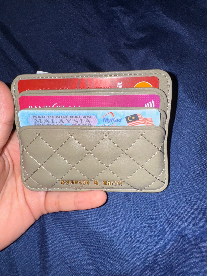 Charles and keith card holder, Women's Fashion, Bags & Wallets, Purses ...