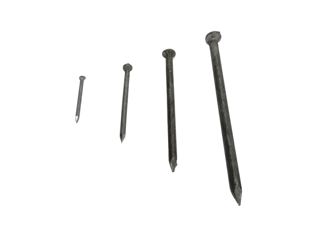 COMMON NAILS FOR WOOD (1/4-KILO per ORDER), ROUND FLAT HEAD, TV & Home ...