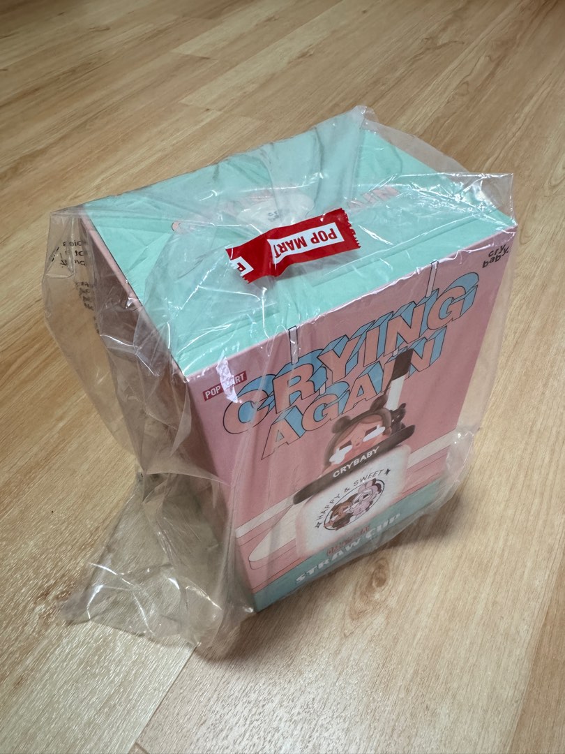 Crybaby Cry Again Straw Cup, Hobbies & Toys, Toys & Games on Carousell