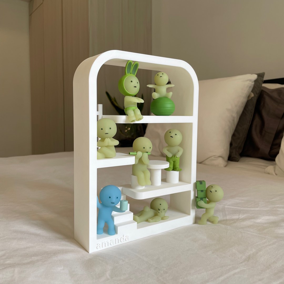 Custom Name Smiski House Display, Hobbies & Toys, Toys & Games on Carousell