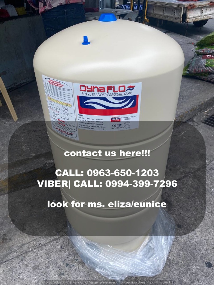 Dynaflo bladder tank, Furniture & Home Living, Furniture, Other Home ...