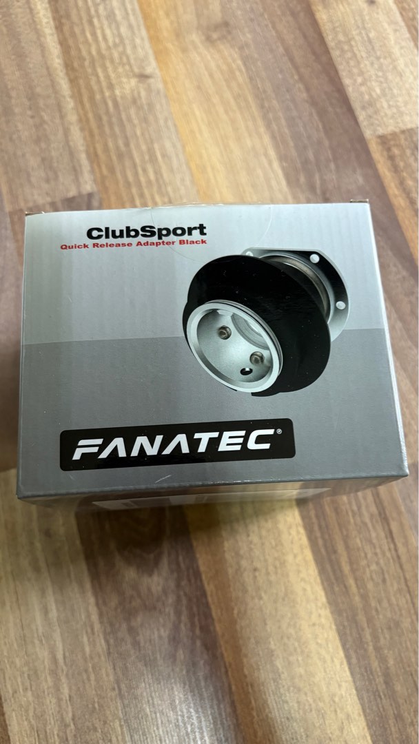 Fanatec QR1 Wheel-Site (Clubsport Quick Release Adaptor), Video Gaming ...