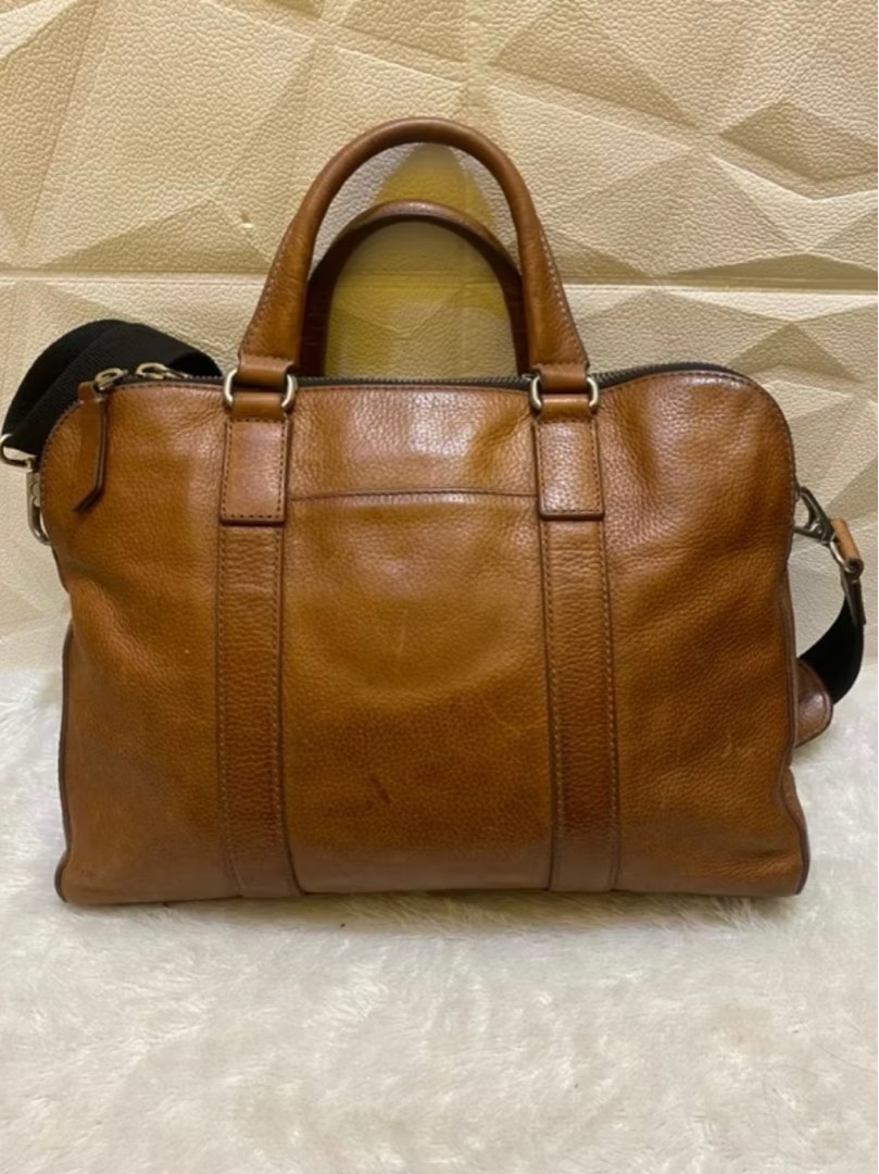 Fossil Messenger Bag postman tas office briefcase kerja cowok cewek, Fesyen Pria, Tas & Dompet ...