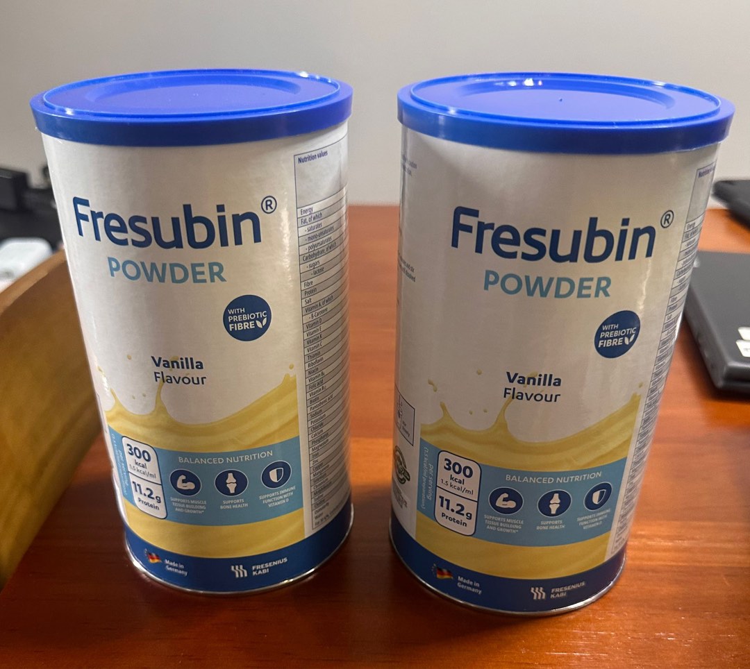 Fresubin Powder - Vanilla Flavour | 500g | 2 Bottles for $35 | Brand ...