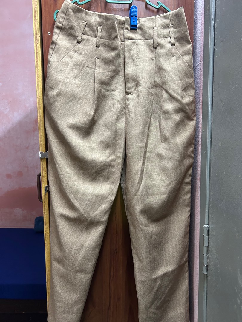 GU Brown Pants, Women's Fashion, Bottoms, Other Bottoms on Carousell