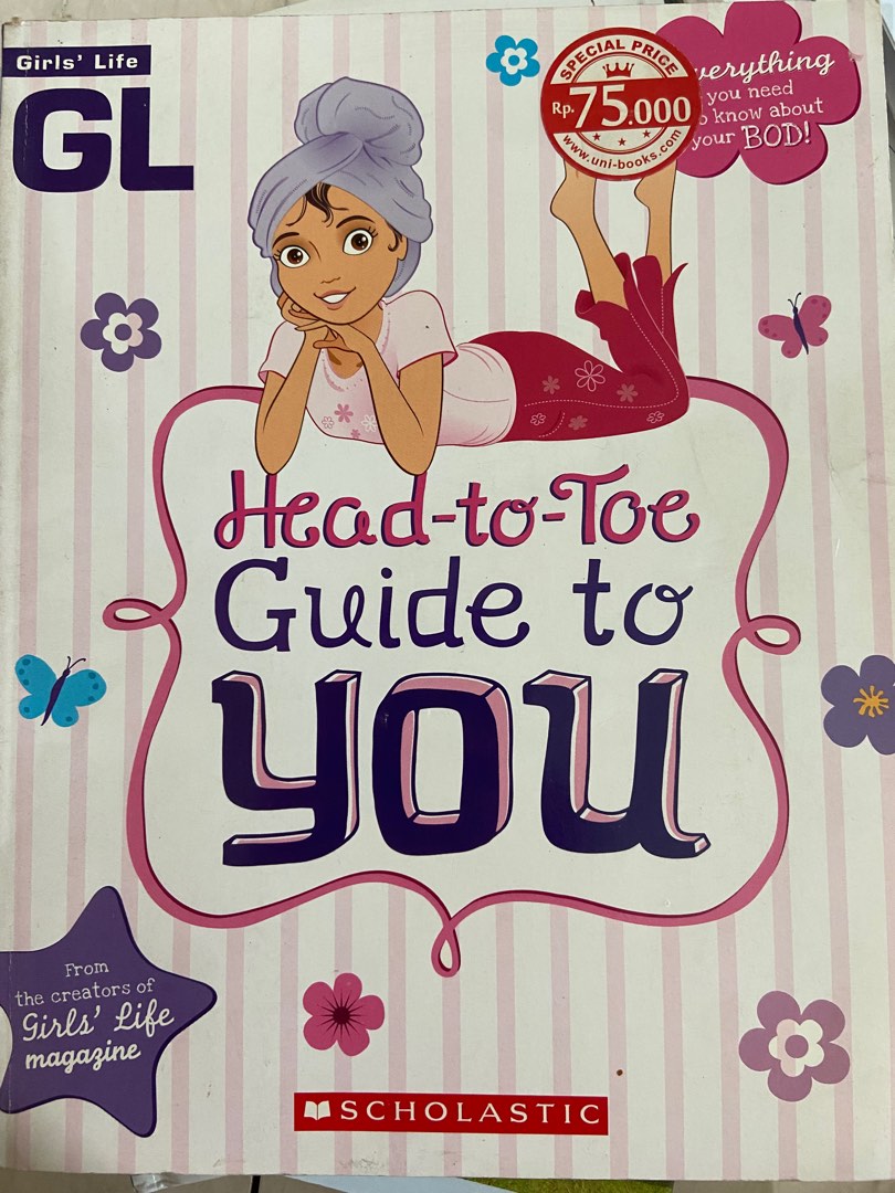 head to toe guide to you - a book introducing puberty to young girls ...