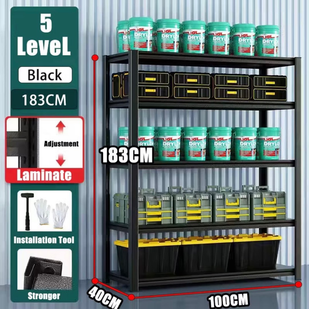 Heavy Duty Metal Storage Shelf | Multilayered Kitchen Microwave Oven ...