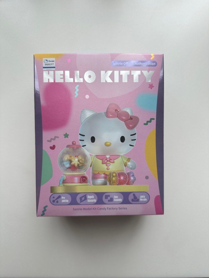 Hello Kitty Model Kit Candy Factory Toy Figure Figurine Jaka Sanrio Pop ...