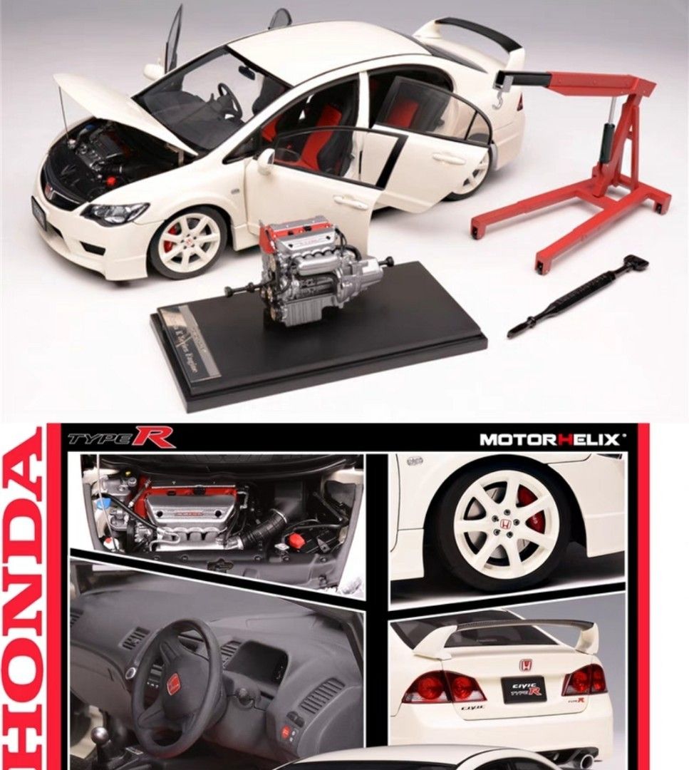 Honda Civic Type R FD2R White Limited Edition Number Series Motorhelix ...
