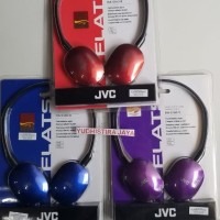 JVC FLATS HA-S160 On-Ear Headphone (100% Resmi Halodata Ind ...