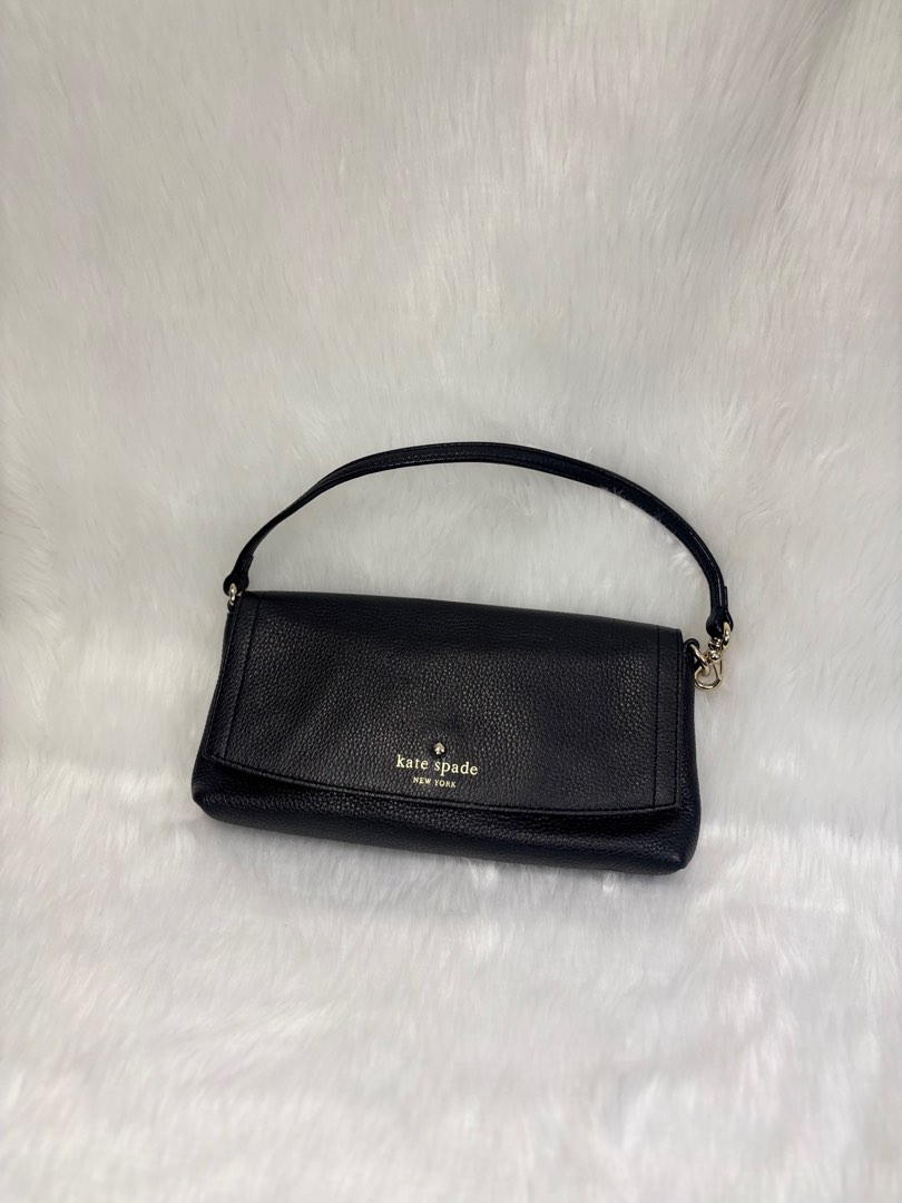 Kate spade black pebbled kili, Women's Fashion, Bags & Wallets ...