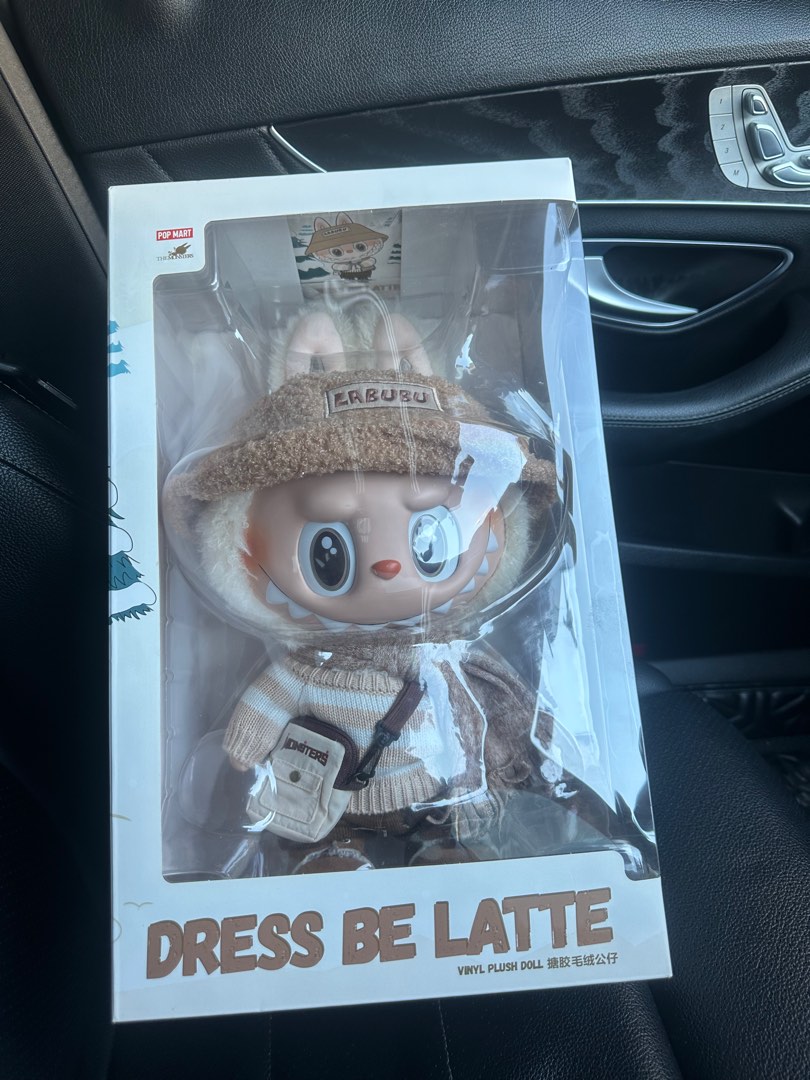 Labubu latte, 興趣及遊戲, 玩具 & 遊戲類 - Carousell