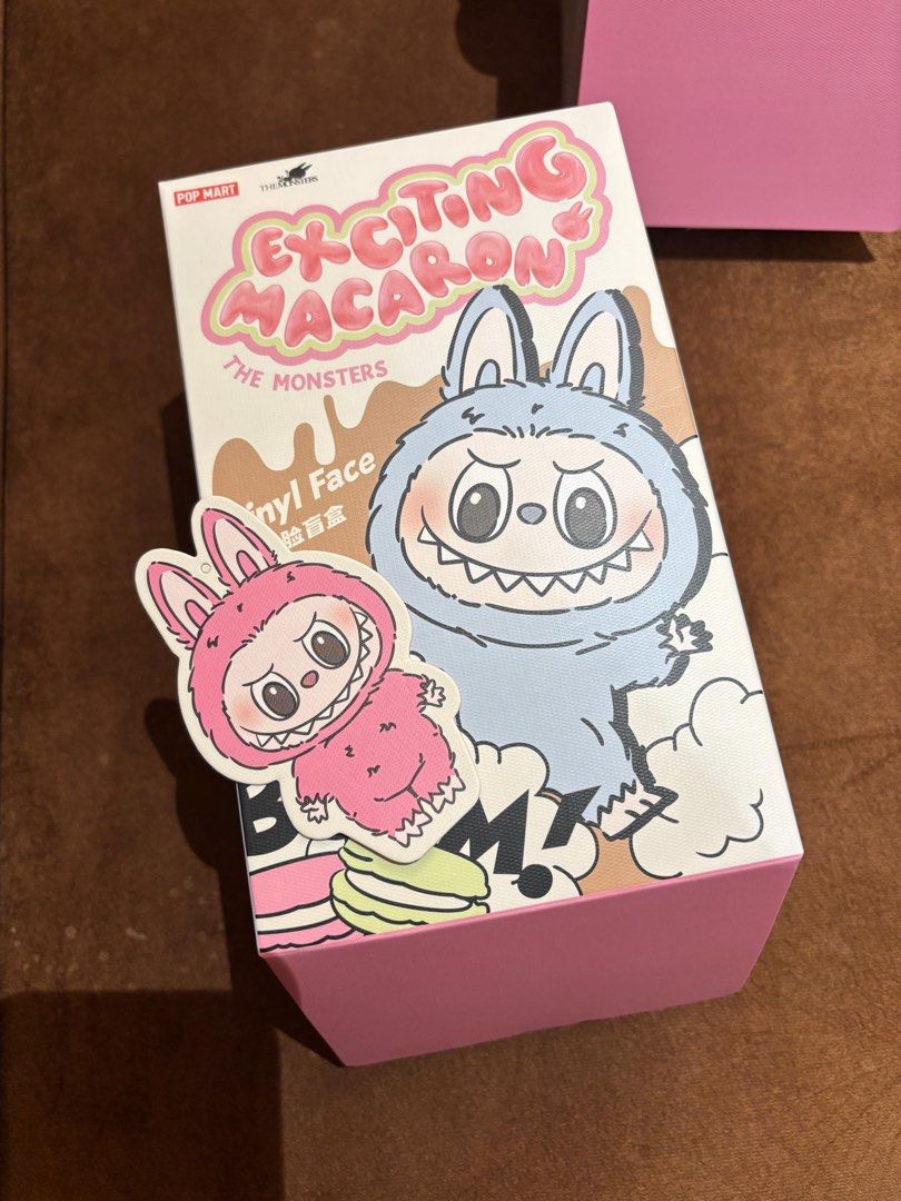 Labubu V1 Macaron, Hobbies & Toys, Toys & Games on Carousell