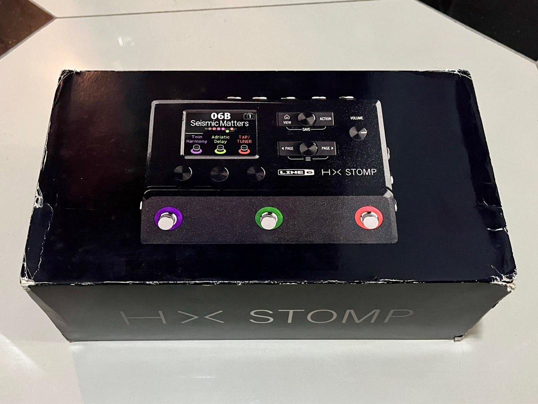 Line 6 HX Stomp Guitar Multieffects, Hobbies & Toys, Music & Media, Music Accessories on Carousell