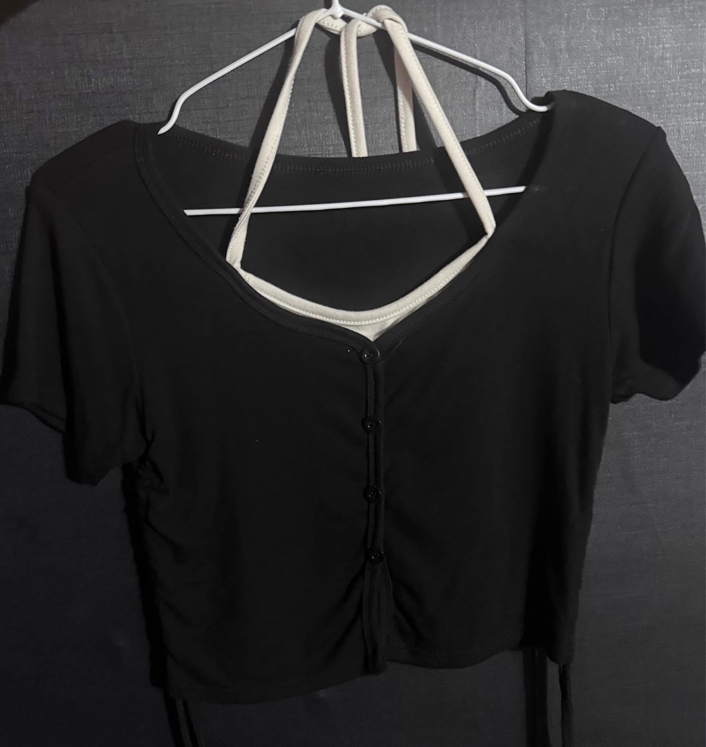 Lovito acubi top y2k, Women's Fashion, Tops, Shirts on Carousell