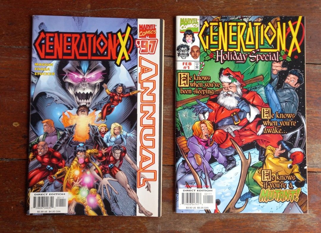 Marvel Generation -X, Hobbies & Toys, Books & Magazines, Comics & Manga ...