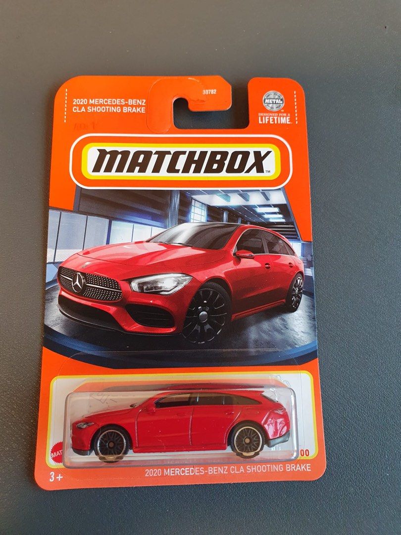 matchbox 2020 mercedes benz cla shooting brake red Hot Wheels diecast 1 ...