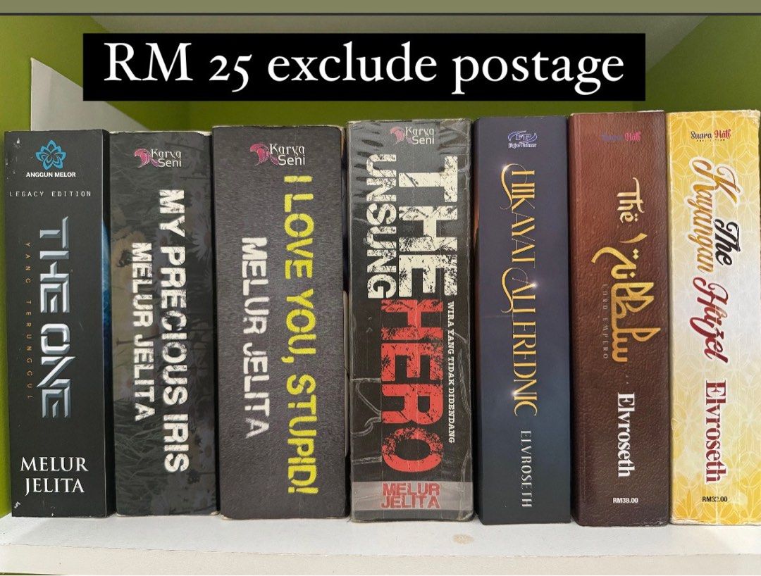 MELUR JELITA & Novel Elvroseth, Hobbies & Toys, Books & Magazines ...