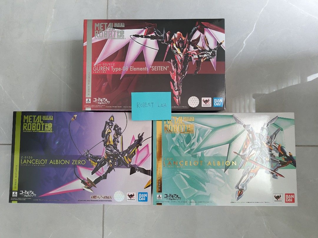 Metal Robot Spirits Code Geass Set, Hobbies & Toys, Collectibles ...