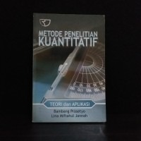 Metode Penelitian Kuantitatif - Bambang P dan Miftahul J, Buku & Alat Tulis, Buku di Carousell