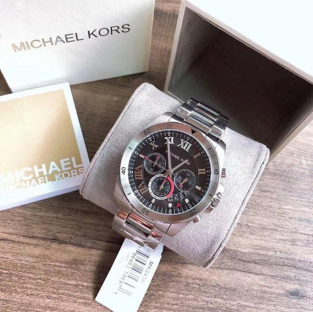 Michael Kors MK8438 Brecken Multifunction Chronograph in Silver ...