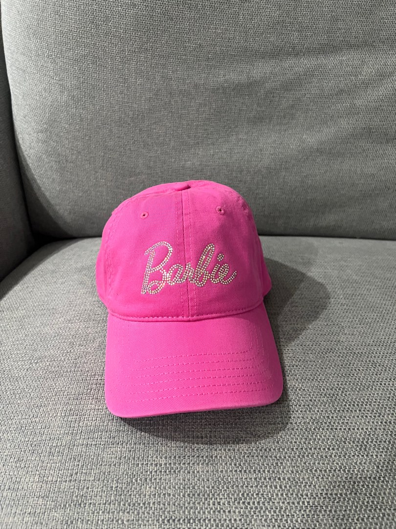 Miniso Barbie cap, Men's Fashion, Watches & Accessories, Caps & Hats on ...