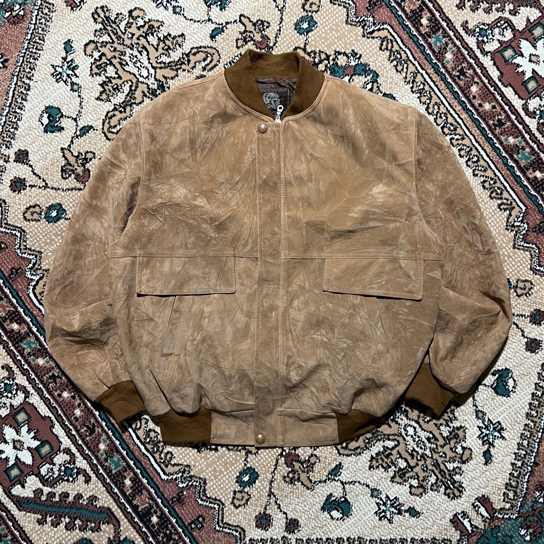 Moda Classics Light Suede Jacket, Men's Fashion, Coats, Jackets and ...