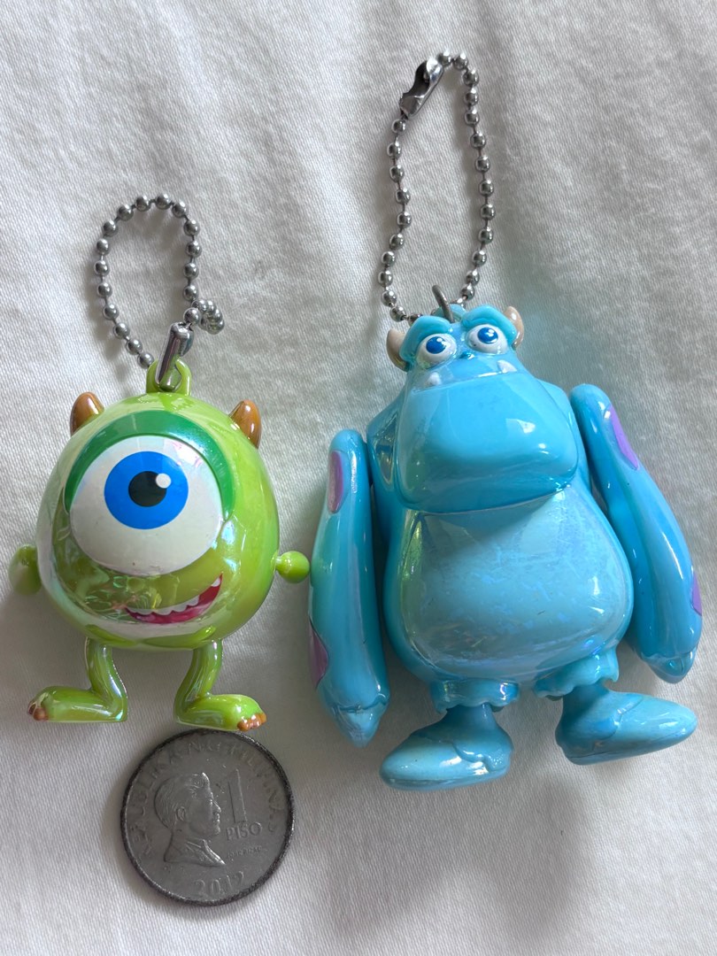 Monsters Inc Bundle: Sully & Mike glazed charms, Hobbies & Toys ...