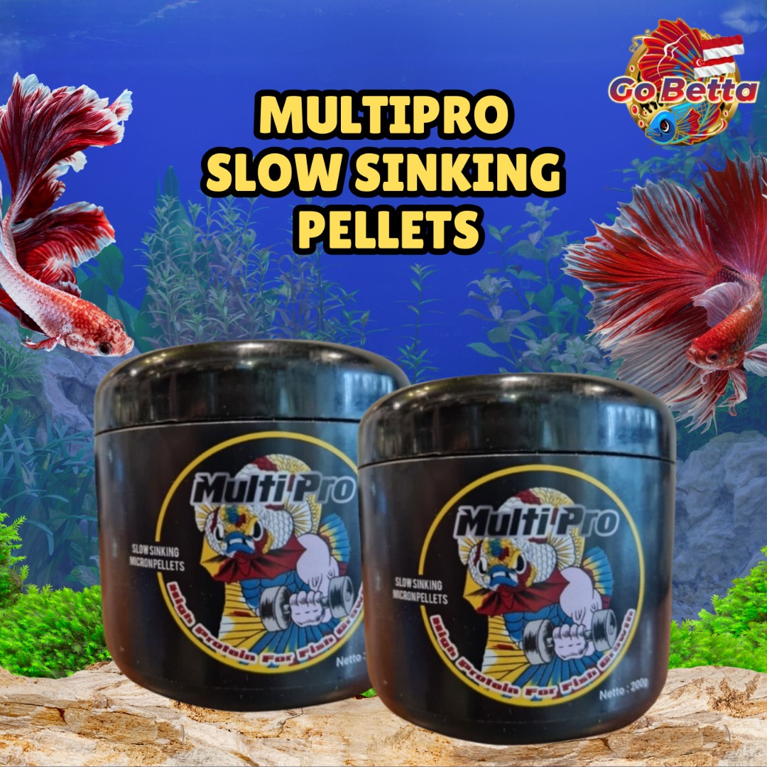 MultiPro Protein Micro Slow Sinking Pellets – High Protein Fish Food ...