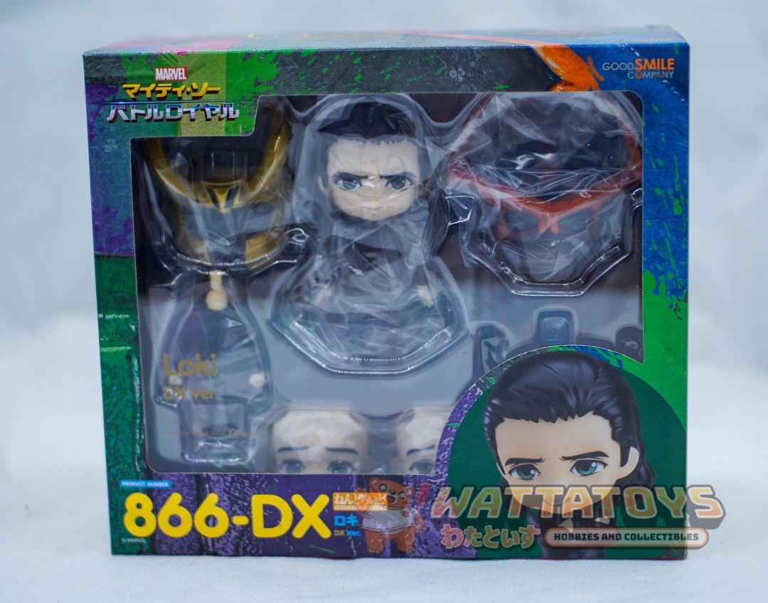 Nendoroid 866-DX - Thor Ragnarok - Loki DX Ver., Hobbies & Toys, Toys ...