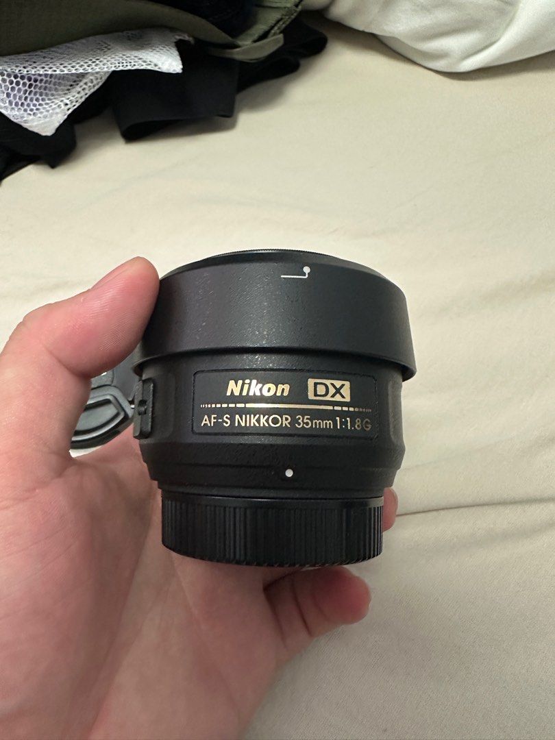 2 Lens - 150 SGD - Nikon NIKKOR 35MM F/1.8G Prime Lens and Nikon Series ...