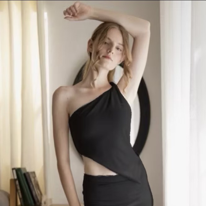 One Sided Top - Stich It by J and C, Women's Fashion, Tops, Others Tops ...