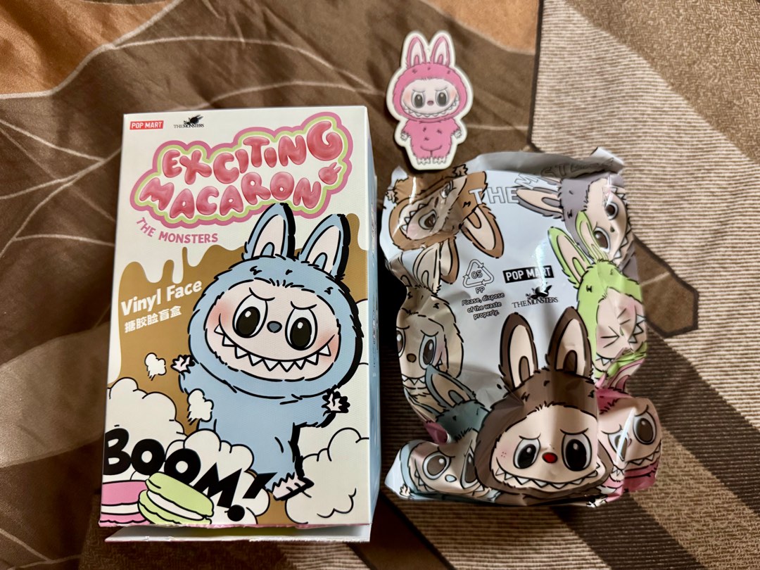 Original Labubu V1 Lychee Berry, Hobbies & Toys, Toys & Games on Carousell