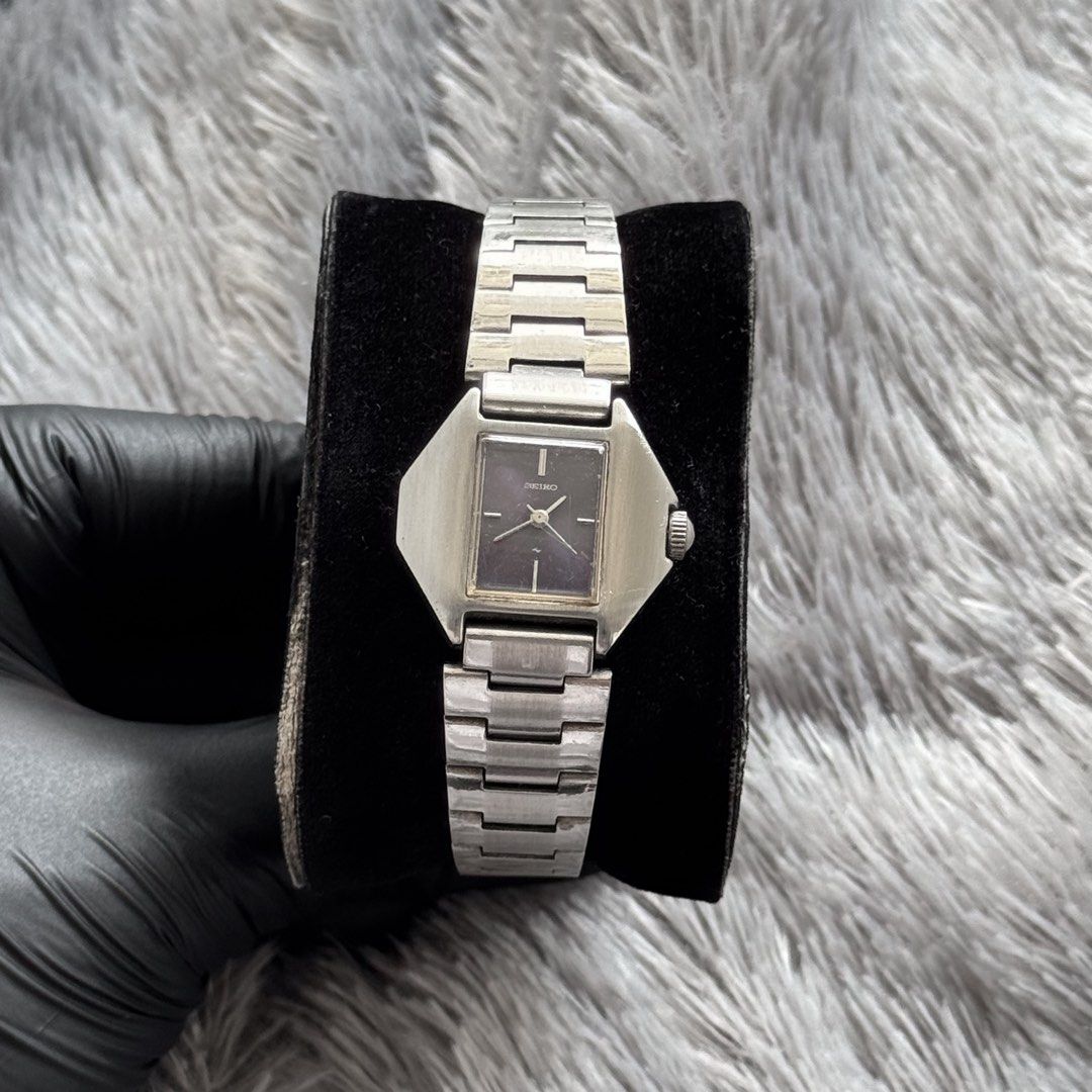 (Pasaran 2jt) Jam Tangan Tank Vintage Seiko Silver Angel Original ...