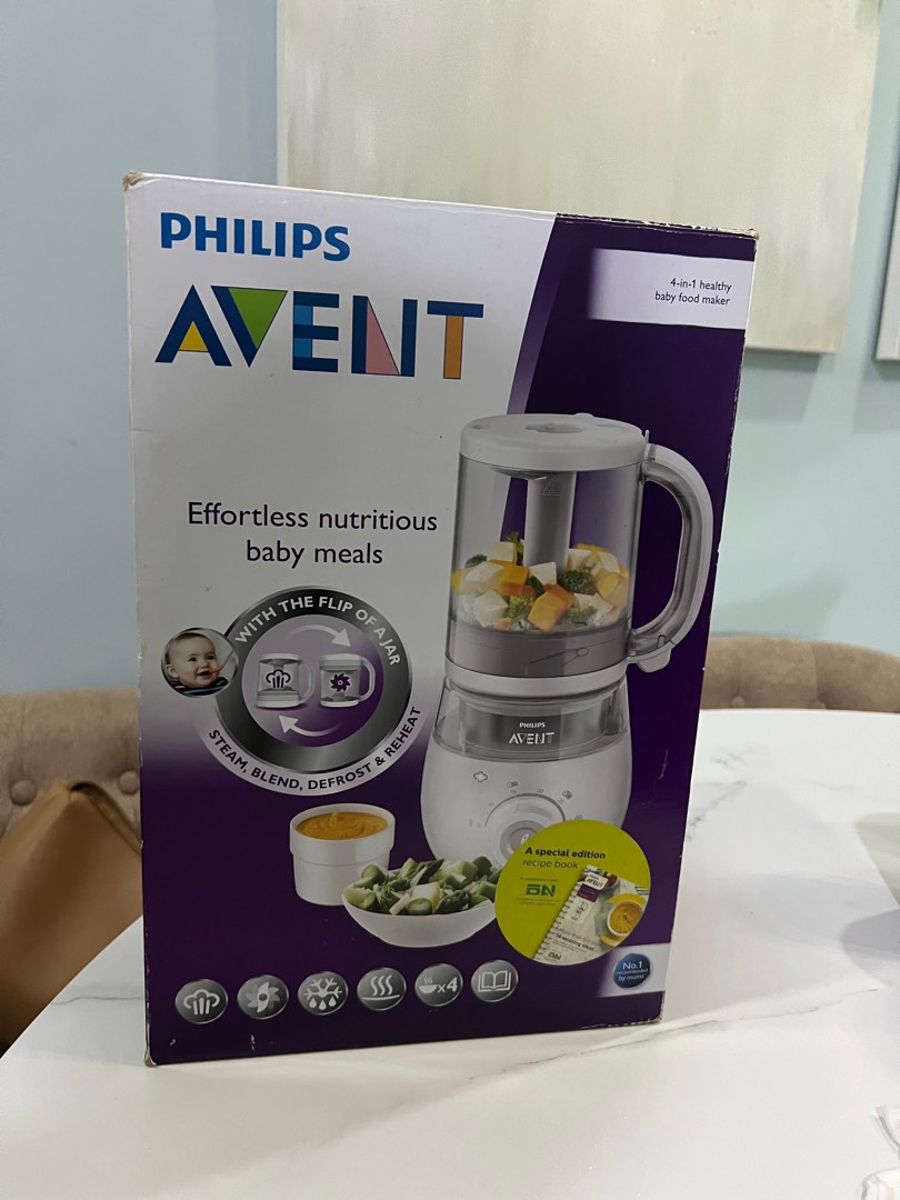 Philip Avent 4in1 Baby Food Processor, Babies & Kids, Nursing & Feeding ...