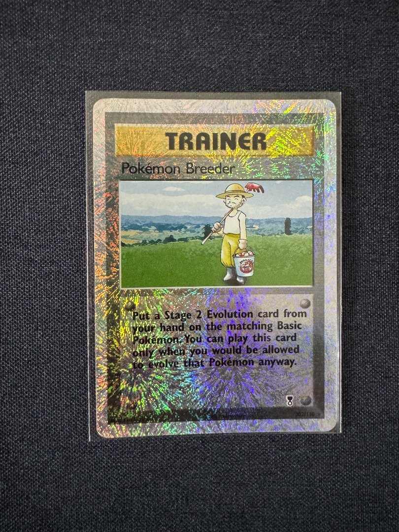 Pokemon Card TCG - Pokemon Breeder Reverse Holo - 102/120 Legendary ...